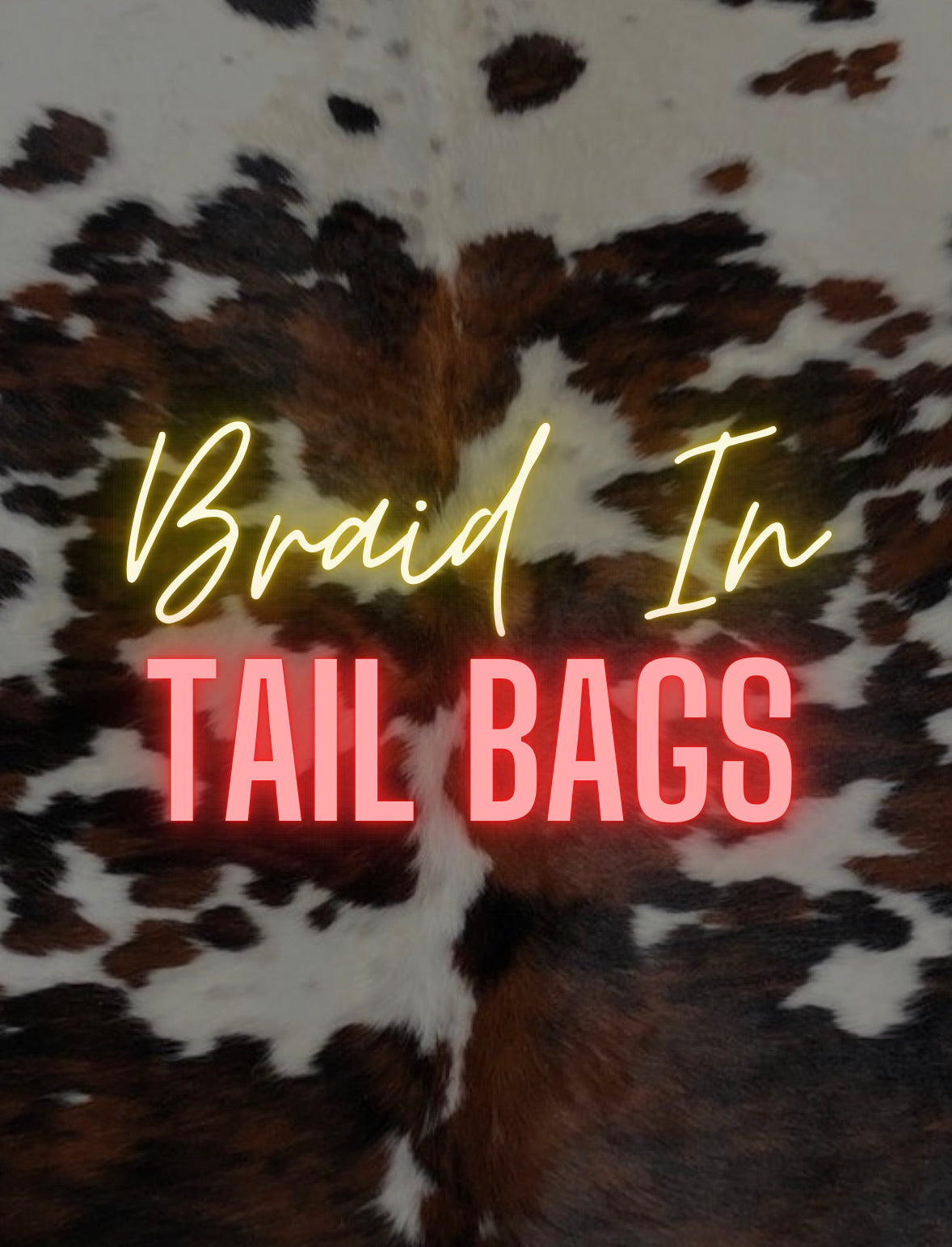 Braid In Tail Bags – The Rusty Spur Tails & Designs